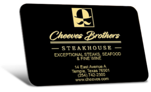 Cheeves Bros Steakhouse – A classic approach to Fine Dining in the ...